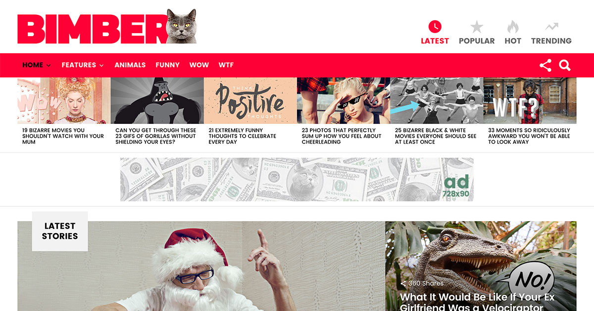 Bimber - Viral Magazine Theme for WordPress - Daily Design ☕️