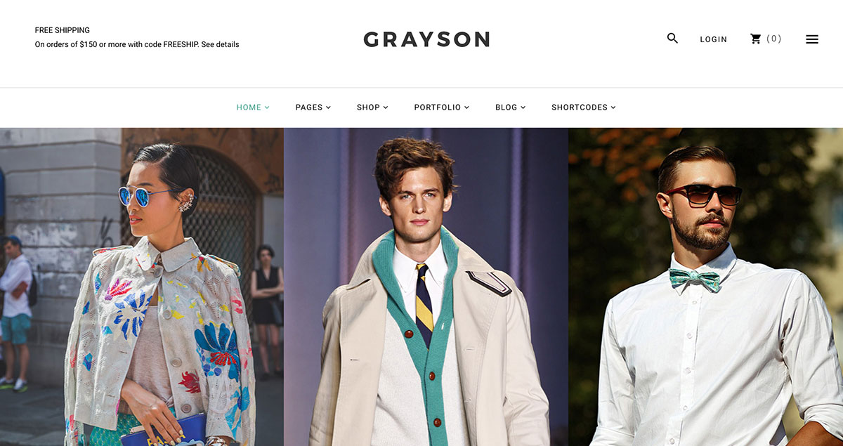 Grayson - A Stylish and Versatile Shop Theme - Daily Design ☕️